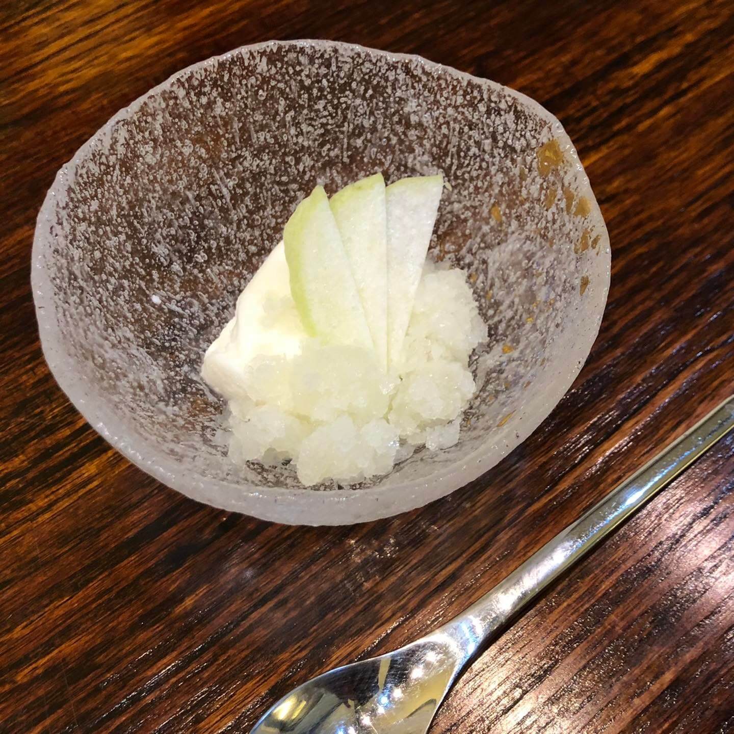 Yogurt bavarois, guava granita, fresh guava｜คนญี่ปุ่นทำอาหาร 日本人が料理をします